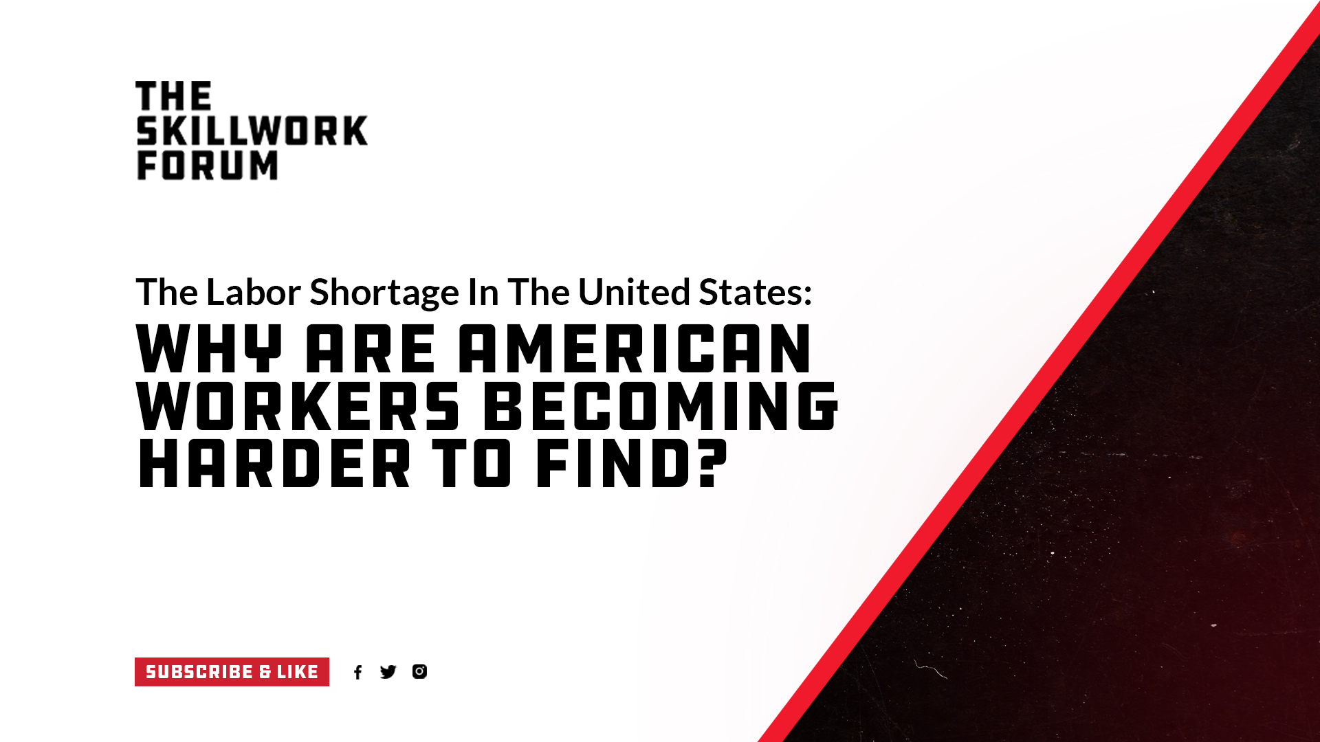 The Labor Shortage In The United States: Why Are American Workers ...